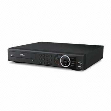 H.264 Standalone DVR with NTSC/PAL Standards, Supports USB HDD and CD ...