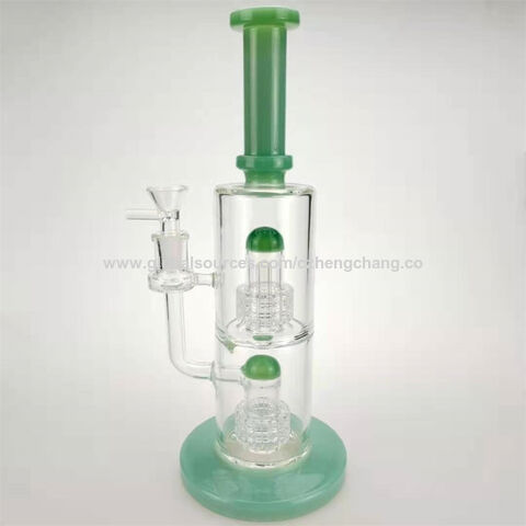 China Double filter double branch smoke fog water pipe on Global ...