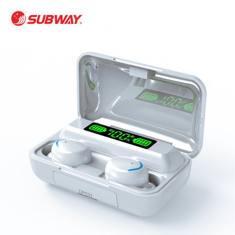 China SUBWAY New wireless earbuds waterproof bluetooth 5.0 TWS earbuds ...