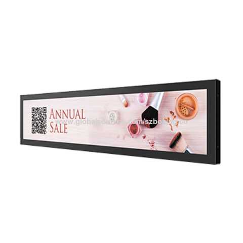 China 38.5 inch Bar Lcd panel with IPS/1920*540 pixel for Advertising ...