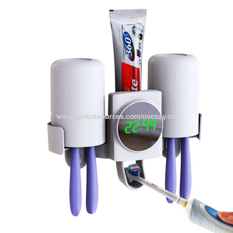 China Ultraviolet sterilization toothbrush sanitizer holders, disinfect ...