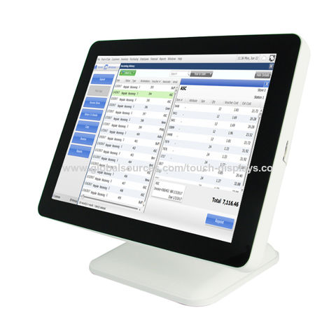 China All in one touch screen smart POS Terminals terminal 15 inch ...