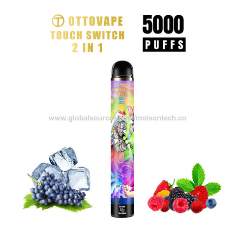 China Original Puff Manufacturer 2 in 1 Flavor Switch 8 Flavors ...