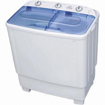 Double-tub Washing Machine with Capacity of 7.2kg and Input Spin Power ...