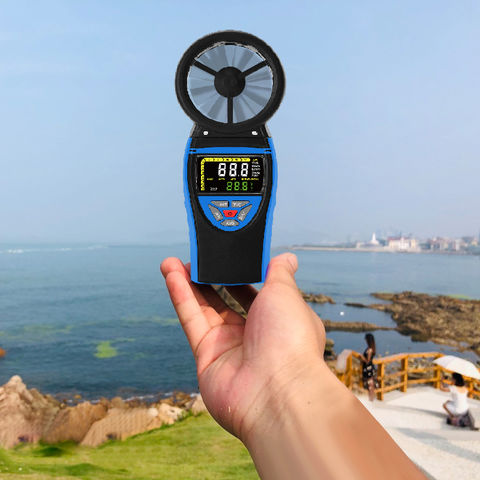 China Digital Anemometer Handheld Wind Speed Meter for Measuring Wind ...