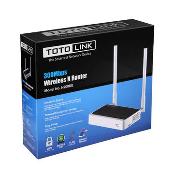 TOTOLINK N200RE V2 300Mbps Wireless N Easy Setup Router with 2 5dBi ...
