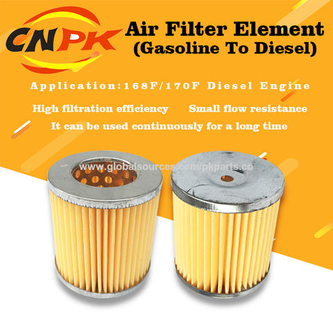 China Air Filter Element For Gasoline To Diesel Engine 168F/170F on ...