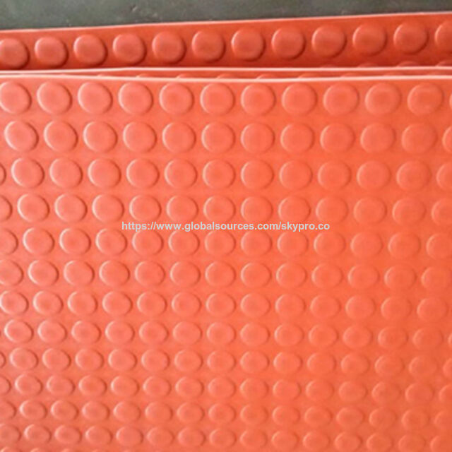 China Round stud/coin/button rubber mats on Global Sources,button ...