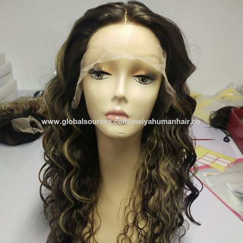 ChinaKanekalon synthetic Lace front wig,closest to human hair, 24inch ...