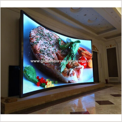 China Backstage digital LED screen Indoor LED display for Fixed ...
