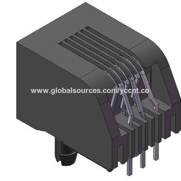 China RJ connector, RJ socket, PCB Connector on Global Sources,RJ45 ...