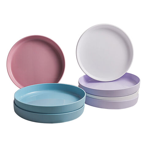China Plate Biodegradable Dishwasher Safe Reusable PLA Plate Mirowave ...