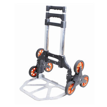 Foldable shopping cart, three wheels, stair-climbing | Global Sources