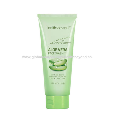 China Facial cleanser,Skin Lightening Smoothing Gel Aloe Vera Natural ...