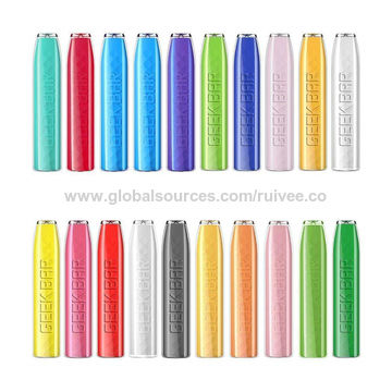 China GEEK BAR 575 puffs disposable vape pen electronic cigarette 2% ...