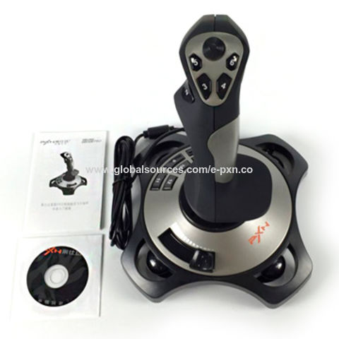 China Wired Flight Joystick for PC Flight Game on Global Sources,Flight ...