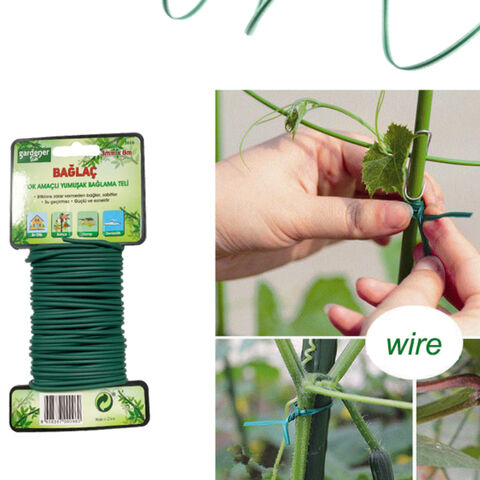 China Indoor and Outdoor Greenhouse Easy Grow Plastic Twist Wire on ...