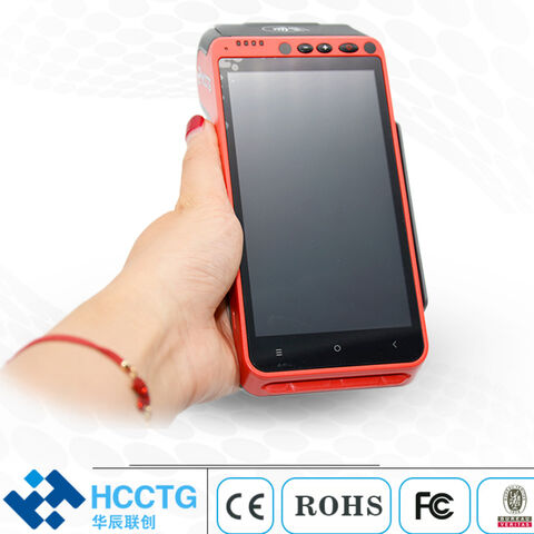 China All in One WiFi+Fingerprint Handheld Android POS Terminal with ...
