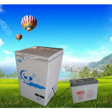DC 12v/24v compressor type deep chest freezer refrigerator fridge ...