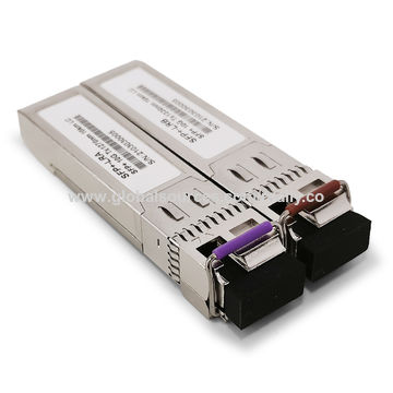 China SFP Transceiver Module 10G 1310nm LC Single Mode Single Fiber SFP ...
