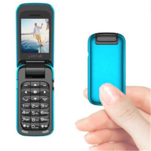 China Mini Flip Mobile Phone MP3 Magic Voice changer 3.5 Earphone Jack ...