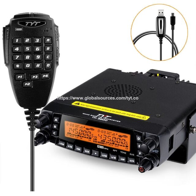 China Dual-band Mobile Radio with 29/50/144/430MHz Quad-band Operating ...