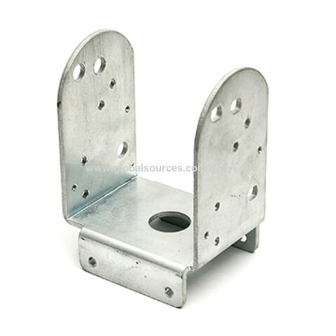 China Custom 90 degrees angle bracket,U-shaped,made of steel with zinc ...