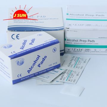 China Disposable Sterile 70% Isopropyl Alcohol Pad Patch for First Aid ...