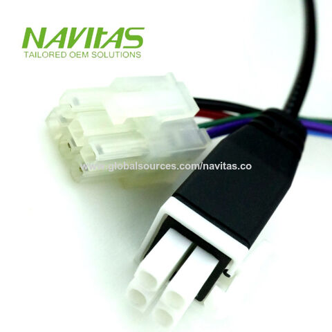 Taiwan Molex Mini-Fit JR 5557 6 Pin 4.2mm Power Connector AMP 3mm 4PIN ...