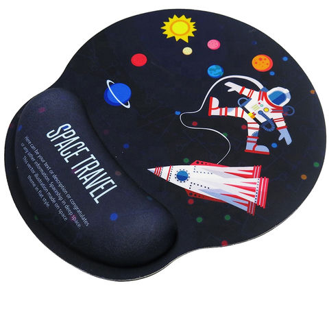 China Slow rebound mouse wrist pads, custom sublimation mouse pads with ...