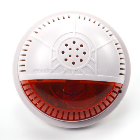 China Wireless home security fire alarm smoke detector. on Global ...