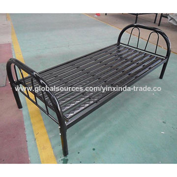 Top Sale Heavy-duty Metal Single Spring Stackable Bed | Global Sources