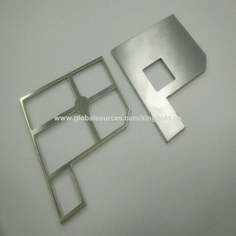 China Rohs precise progressive stamping metal rf shield case with 0.127 ...