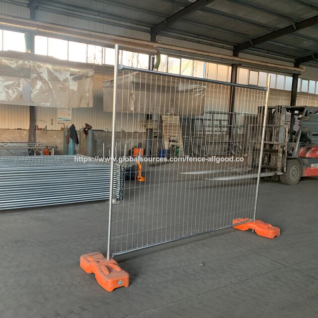 China Temporary construction fence panels with bracing system,temporary ...
