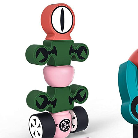 China Magnetic Robots Building Toys Kids Kit Plastic Block Toy Robots ...