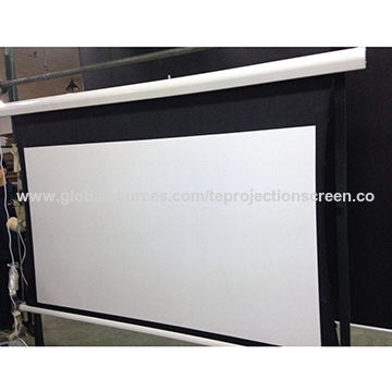 TELON factory projector screen for home with remote | Global Sources