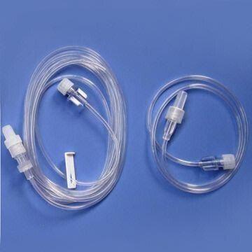 Infusion Set IV Extension Tube, Luer Slip/Lock Type with 5 Years Shelf ...