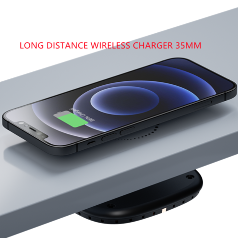China Invisible wireless charger 10w 35mm long range wireless charger ...
