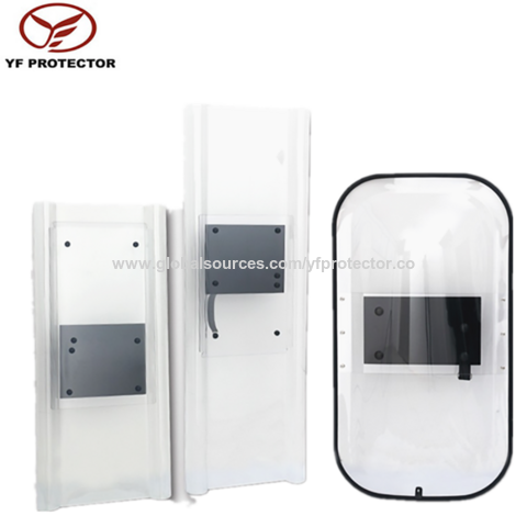 China Anti Riot Police Shield Transparent Security Polycarbonate ...