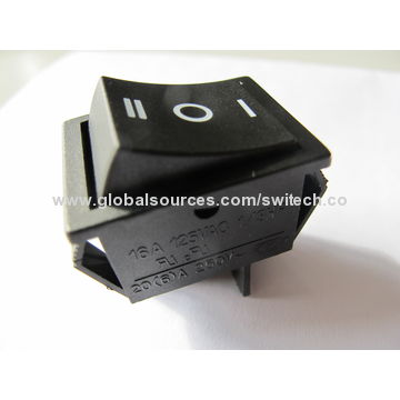 UL/CE/VDE-Approved 32*25mm Momentary Rocker/Paddle Switch, Lamp ...
