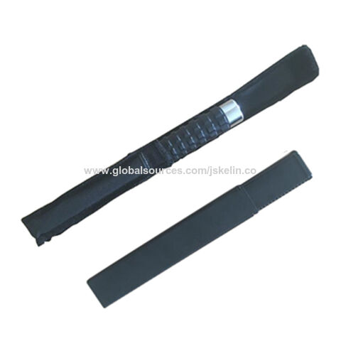 China Kelin Extendable Steel Baton with Black Diamonds Rubber Handle on ...