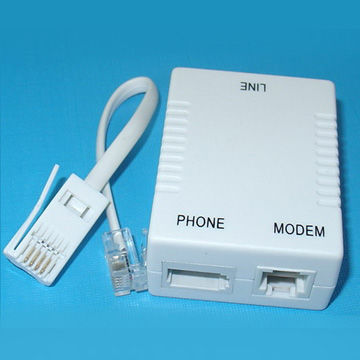 China DSL Splitter, Suitable for ADSL Modems and Routers on Global Sources