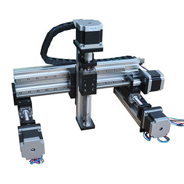 XYZ three-axis linear motion sliding stage direct from China factory ...