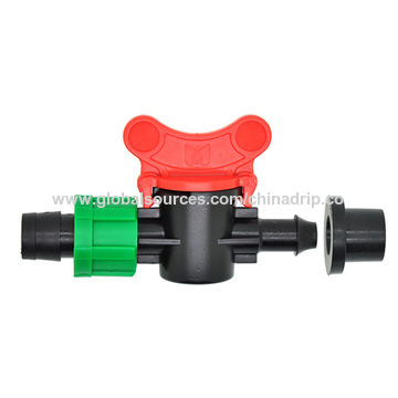 China Drip irrigation system drip tape fittings mini valve on Global ...