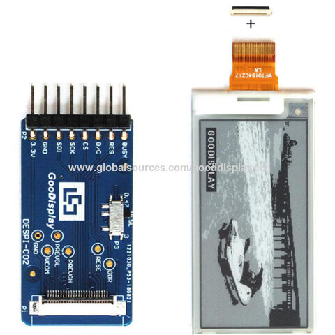 China 2.6inch e-paper TFT LCD display Grayscale e-ink ESL,stock ticker ...