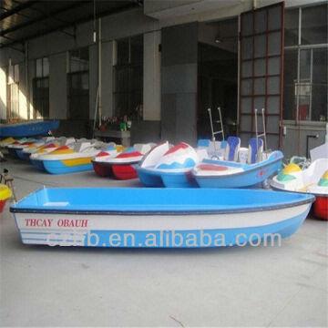 Excellent Performance 4.2m Lenth Double-decked Fiberglass Rowing Boat ...