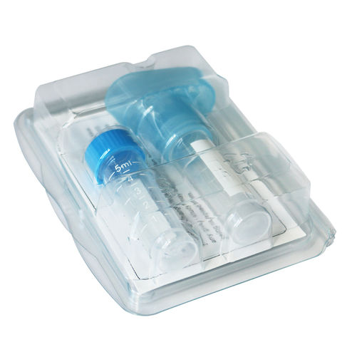 China Medical disposable saliva collector test sampling kit with saliva ...