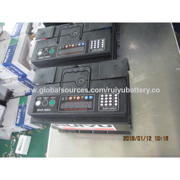DIN55 sealed lead acid Korean car battery | Global Sources