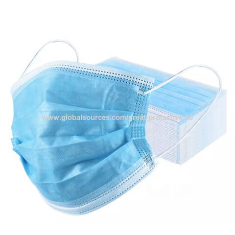 China High-quality 3 Ply Disposable Face Mask with Non-Woven Material ...