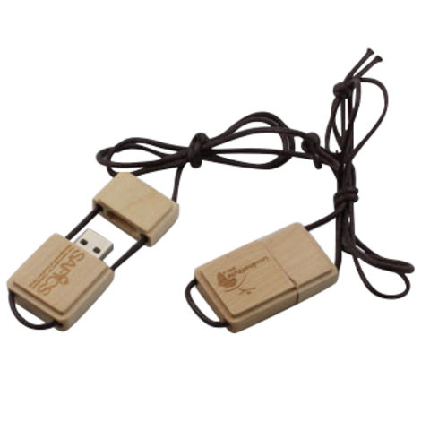 ChinaWood Custom USB Stick with Engraving Logo Branded USB Pen Drive ...